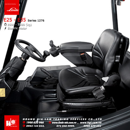 Xe nâng điện Linde E25 - E35 (Series 1276)
