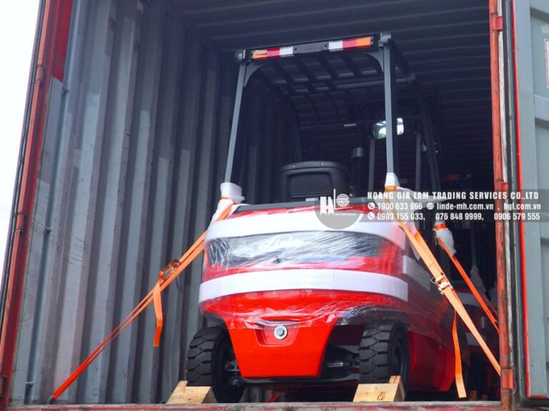 Xe nâng điện ngồi lái Linde E25B-01 mới 100% | Hàng mới về (293)