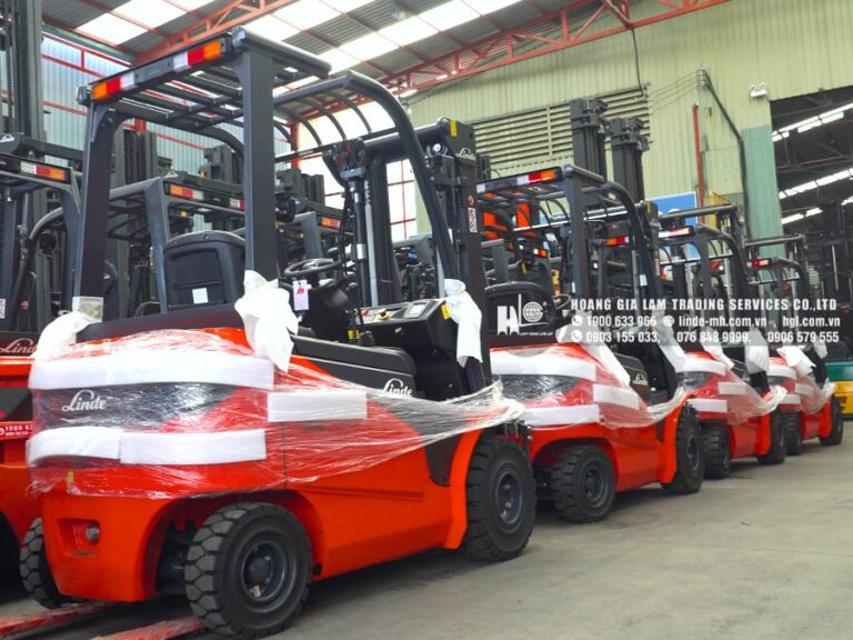Xe nâng điện ngồi lái Linde E25B-01 mới 100% | Hàng mới về (293)